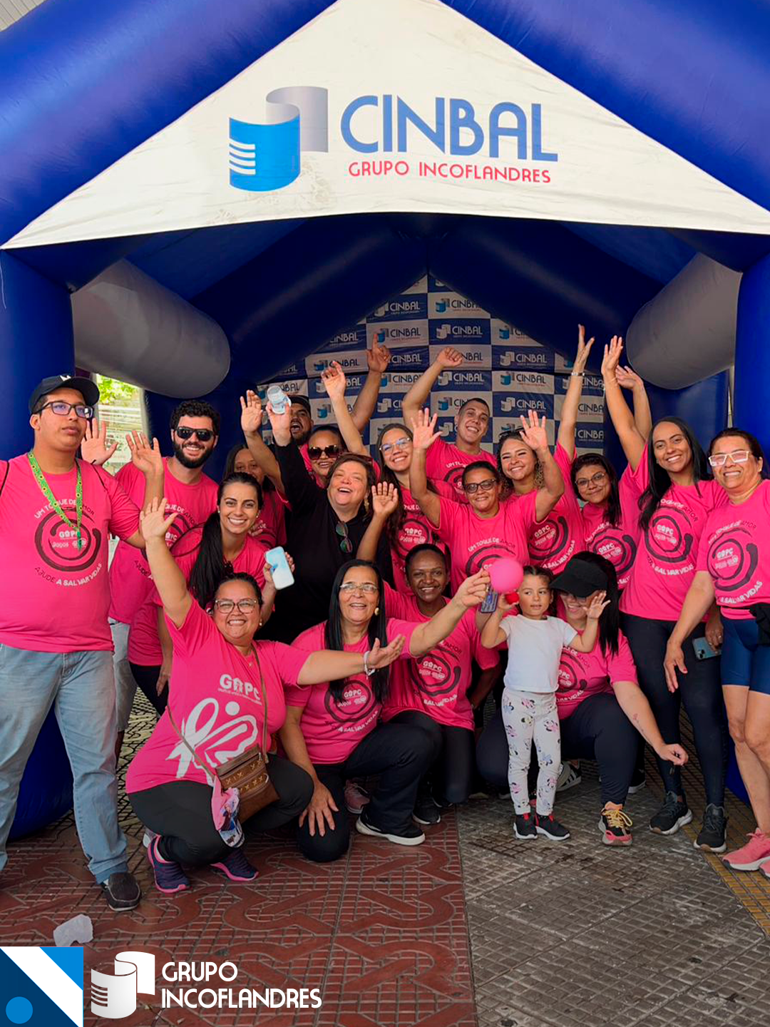 Caminhada Outubro Rosa GAPC – Cinbal